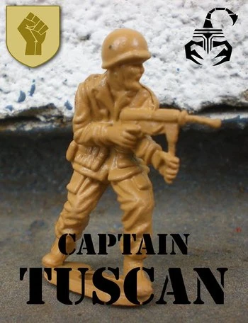 Captain Tuscan | Plastic Apocalypse Wiki | Fandom