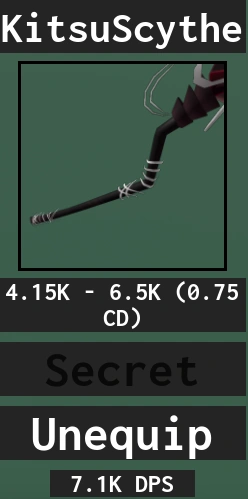 Kitsu Scythe | Plastic RPG Wiki | Fandom