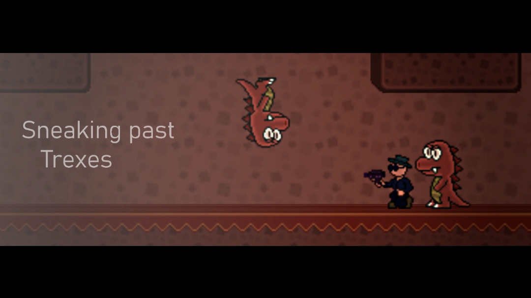 Sneaking past Trexes | Platform Builder Wiki | Fandom