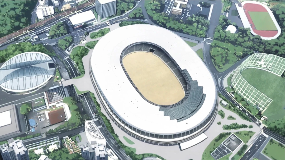 New National Stadium (Anime) | Platinum End Wiki | Fandom