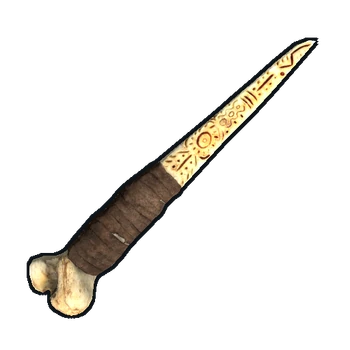 Etched Edge Bone Knife | Rust Wiki | Fandom