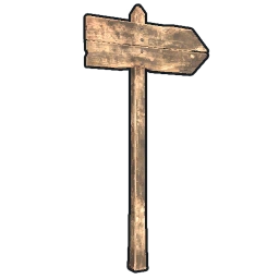 Single Sign Post | Rust Wiki | Fandom