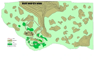 Map (Legacy) | Rust Wiki | Fandom