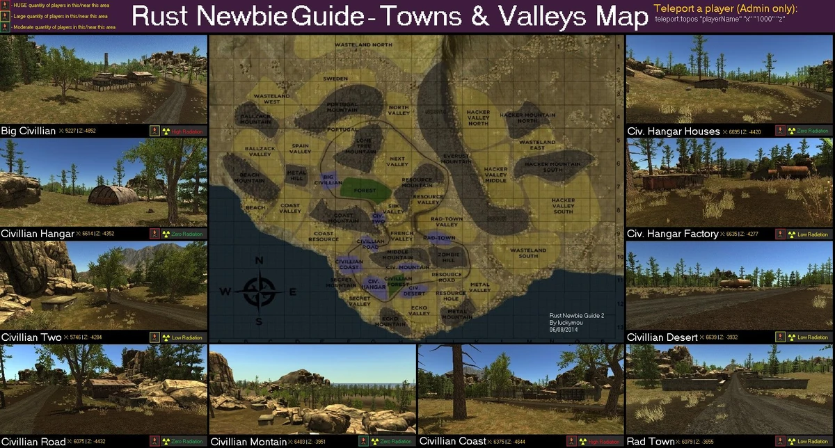 Map (Legacy) | Rust Wiki | Fandom