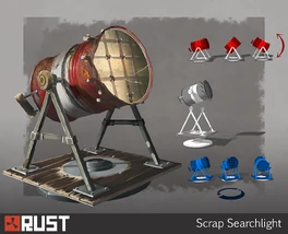Electric Searchlight | Rust Wiki | Fandom