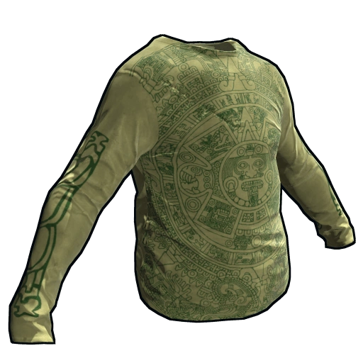 Aztec Long T-Shirt | Rust Wiki | Fandom