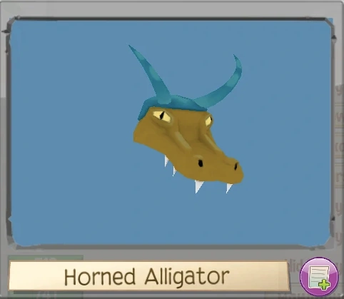 Alpha Horned Alligator | Play Wild Item Worth Wiki | Fandom