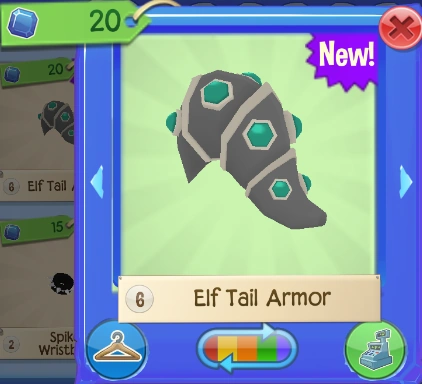 Elf Tail Armor | Play Wild Item Worth Wiki | Fandom