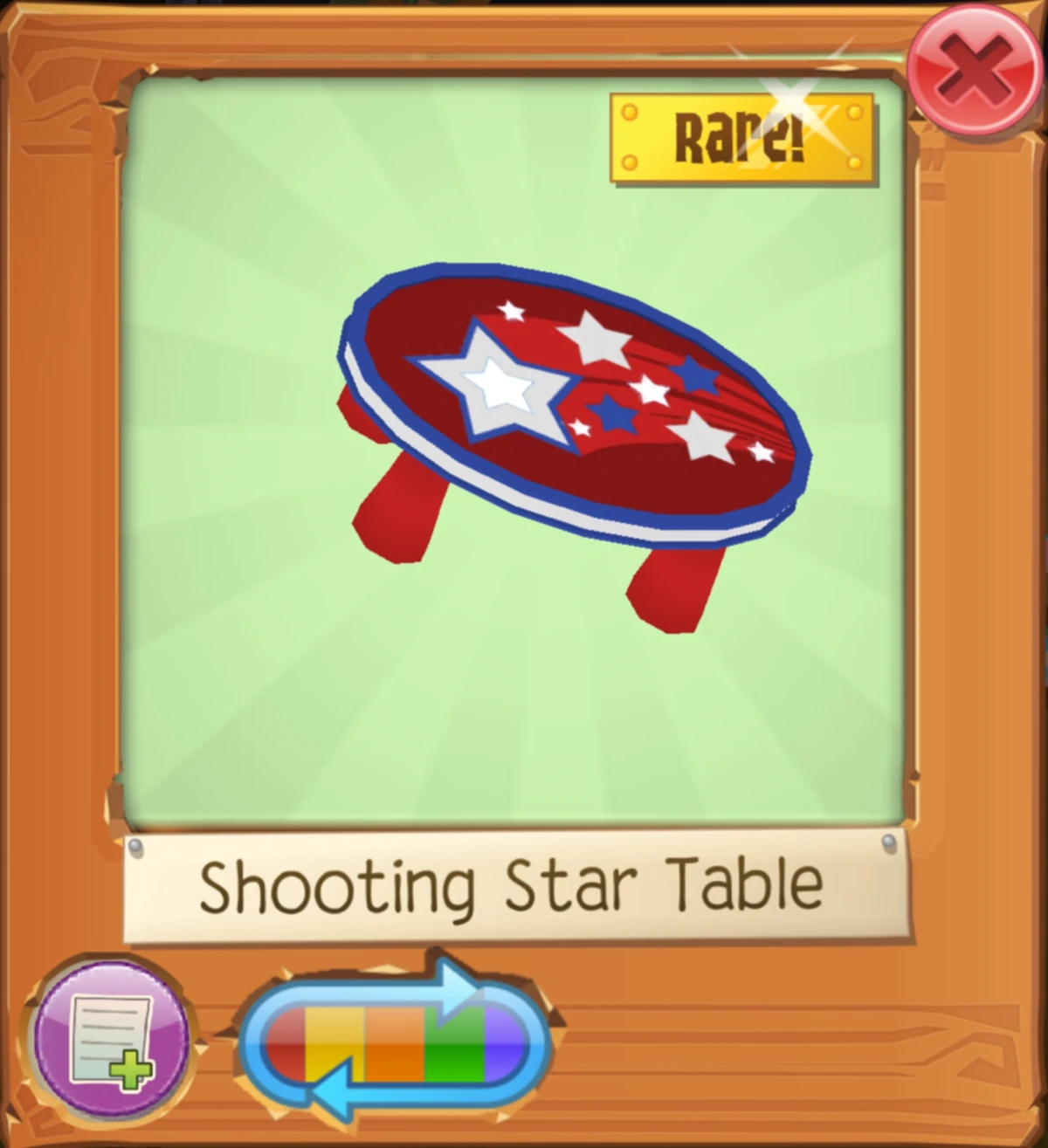 Rare Shooting Star Table | Play Wild Item Worth Wiki | Fandom
