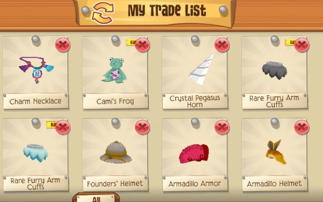 User blog:Cinnamon AJ/My Trade List | Play Wild Item Worth Wiki | Fandom