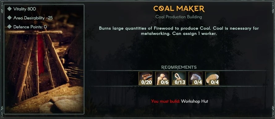 Coal Maker | ASKA Wiki | Fandom