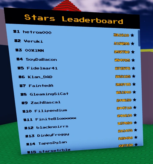Stars | Player RNG Wiki | Fandom