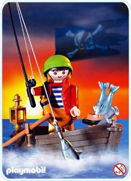 3937 Pirate and Rowboat | Playmobil Wiki | Fandom