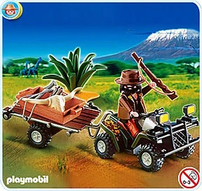 4834 Ranger with Quad Bike and Trailer | Playmobil Wiki | Fandom