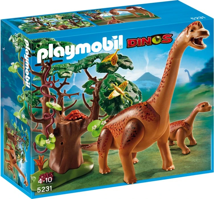 5231 Brachiosaurus with Baby | Playmobil Wiki | Fandom