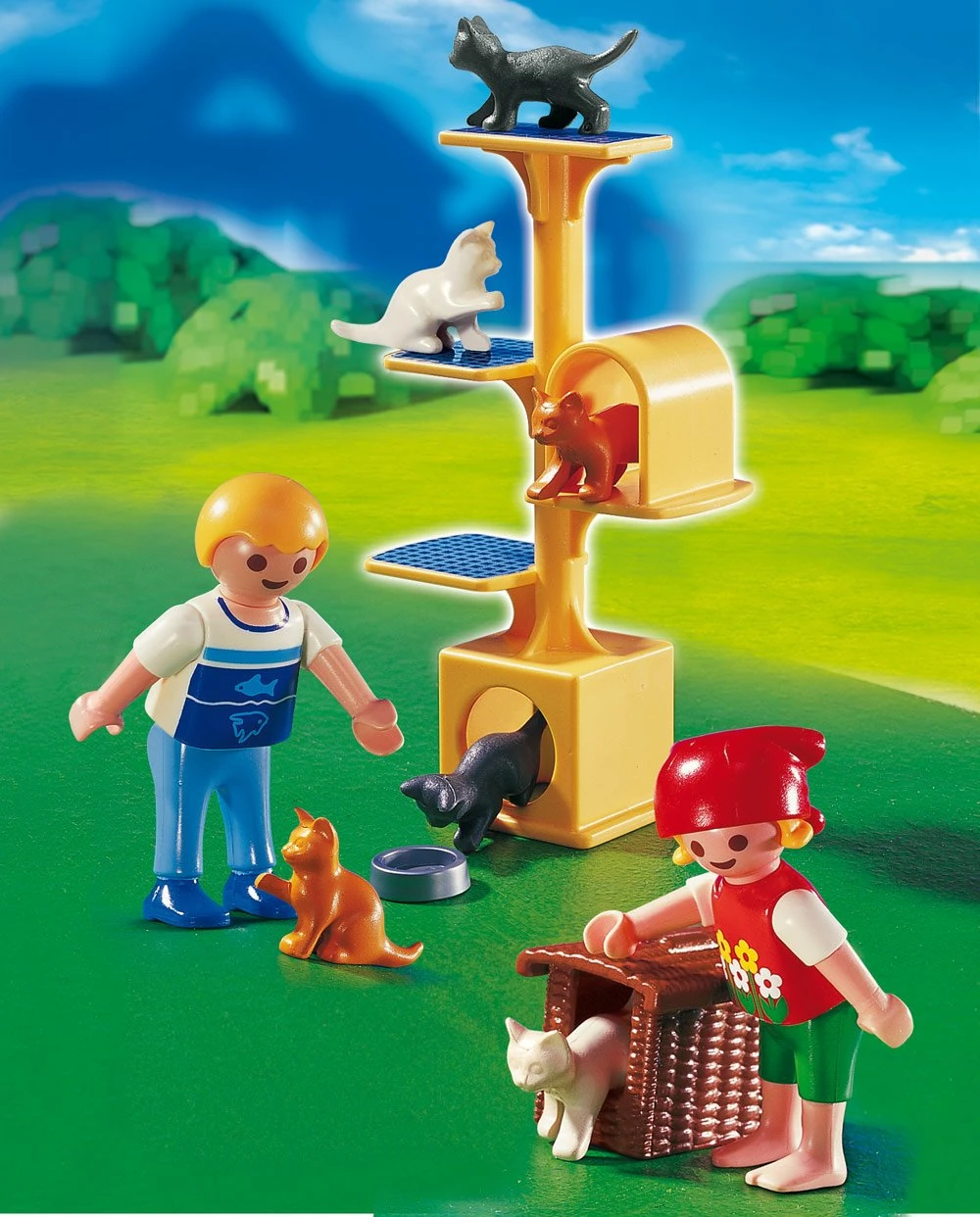 4347 Cat Scratch Tree | Playmobil Wiki | Fandom