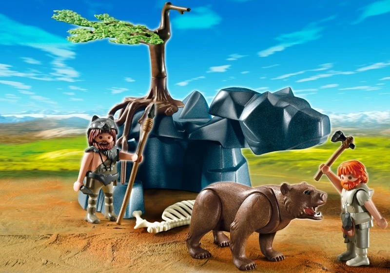 5103 Bear with Cavemen | Playmobil Wiki | Fandom