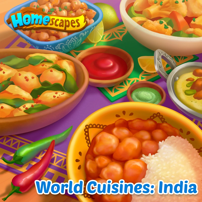 Indian Cuisine | Homescapes Wiki | Fandom