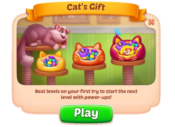 Cat's Gift | Homescapes Wiki | Fandom