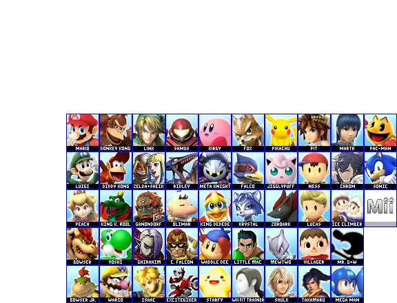 User blog:Shy guy yellow/My Smash Bros for Wii U/3DS roster ...