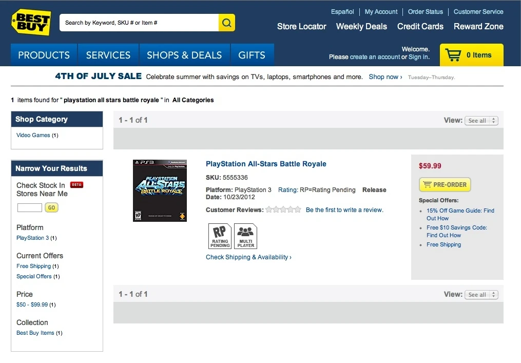 User blog:Primary-Anthropomorphism/Possible release date on Best Buy ...