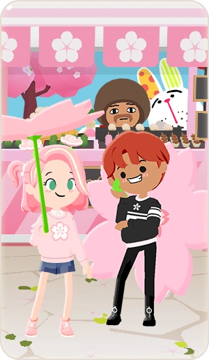 Cherry Blossom Couples Outfit Package | Play Together Wiki | Fandom
