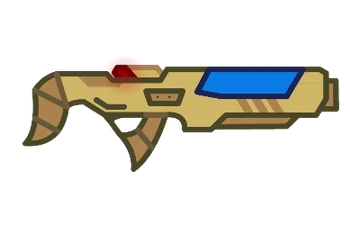 how to draw a laser gun step by step