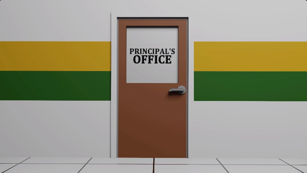 Principals Office Door