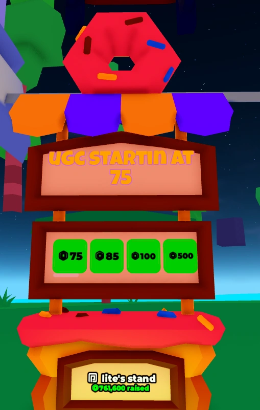 Donut Booth | PLS DONATE Wiki | Fandom