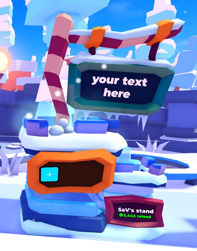 Ice Castle Booth | PLS DONATE Wiki | Fandom