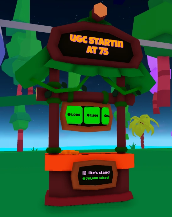 Jungle Booth | PLS DONATE Wiki | Fandom