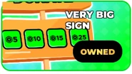 Gigantic Donation Sign | PLS DONATE Wiki | Fandom