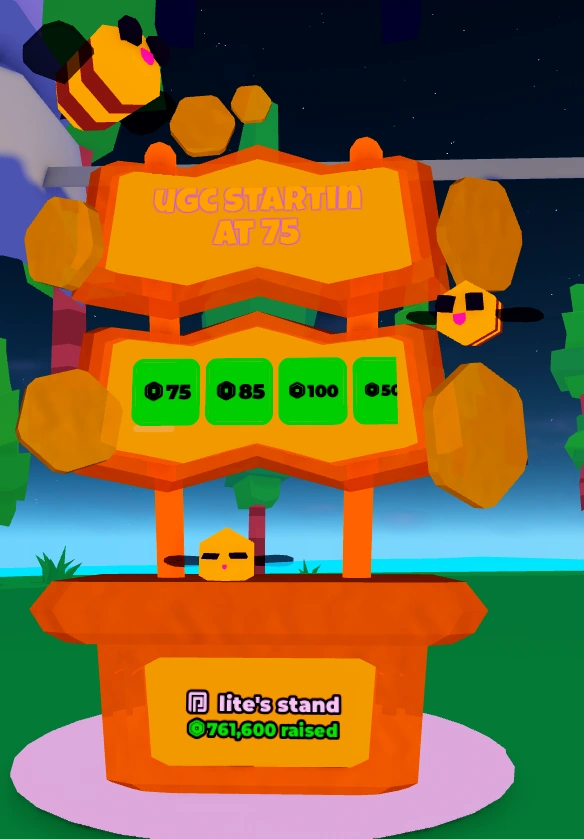 Honey Booth | PLS DONATE Wiki | Fandom