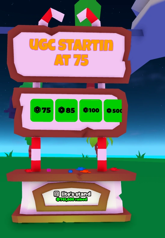 Candy Booth | PLS DONATE Wiki | Fandom