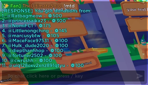 Features of PLS DONATE | PLS DONATE Wiki | Fandom