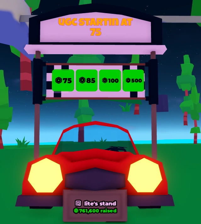 Car Booth | PLS DONATE Wiki | Fandom