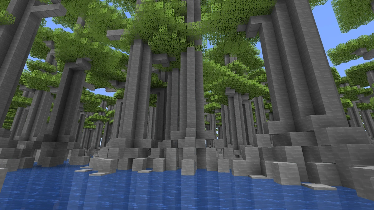 White Cypress Marsh | Plenty New Biomes Three Wiki | Fandom