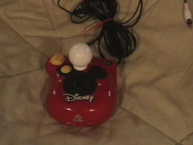 Disney Plug And Play TV Games Jakks Pacific Red & Yellow Controller ...