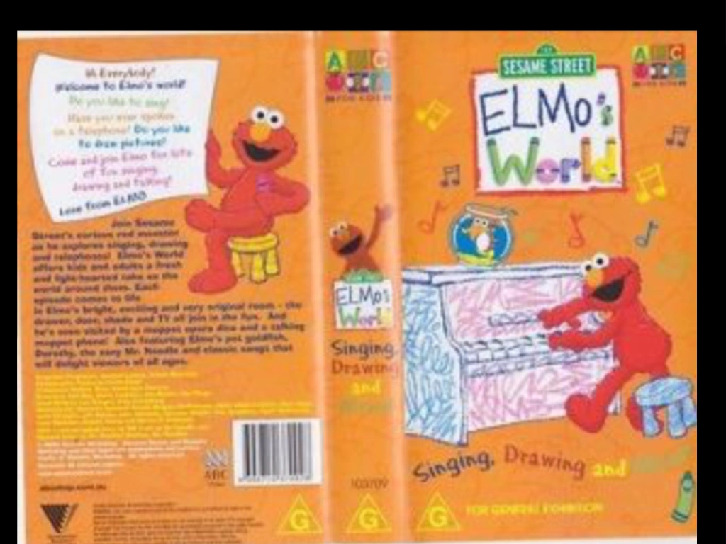 Elmo's world : singing , drawing and more | Plush react animal show ...
