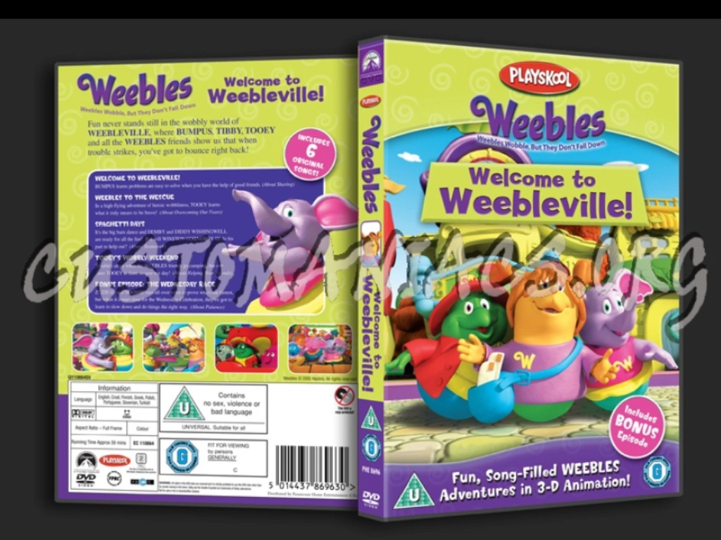 Weebles : welcome to weebleville / gallery | Plush react animal show ...