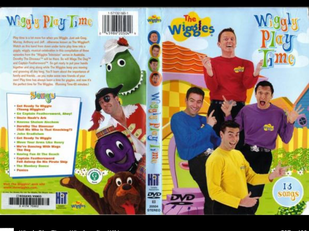 The Wiggles Wiggly Playtime Dvd Menu