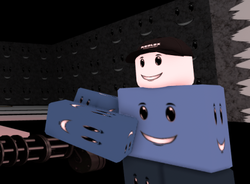 Smiling Minigunner | PM 6:06 Tower Defense Wiki | Fandom