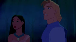 Pocahontas En John Smith Schets