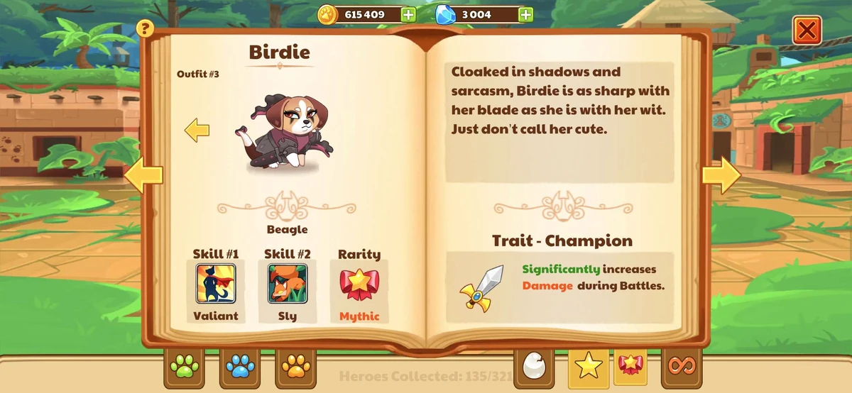Birdie | Dungeon Dogs Wiki | Fandom