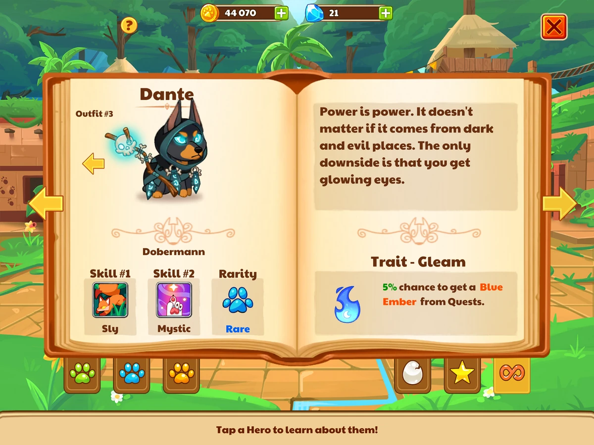 Dante | Dungeon Dogs Wiki | Fandom