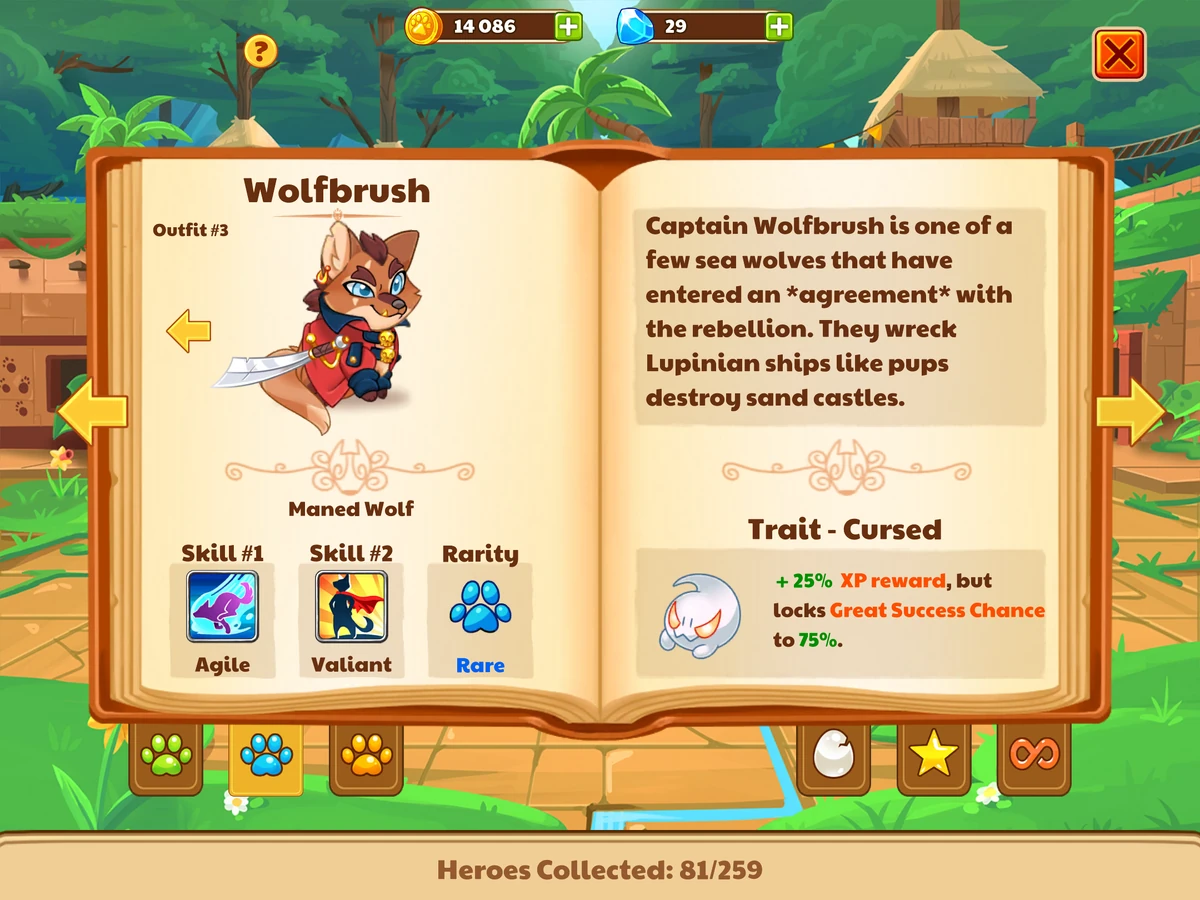 Wolfbrush | Dungeon Dogs Wiki | Fandom