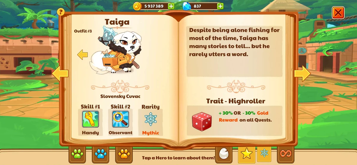 Taiga | Dungeon Dogs Wiki | Fandom