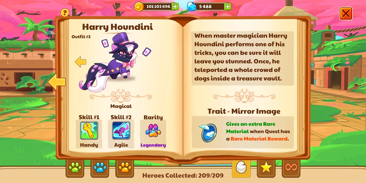 Harry Houndini | Dungeon Dogs Wiki | Fandom