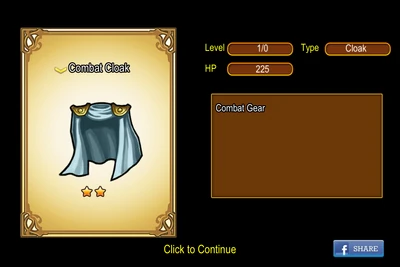 Combat Cloak | Pocket Knights Wiki | Fandom
