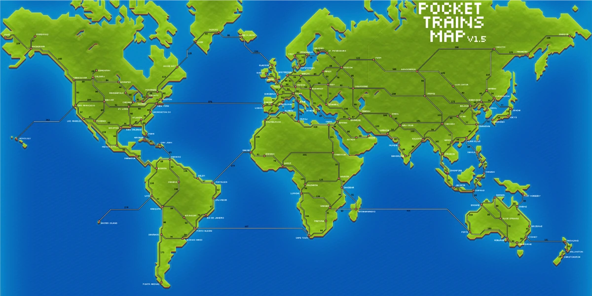 Map | Pocket Trains Wiki | Fandom